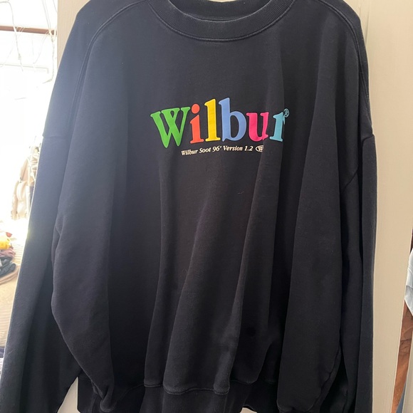 Wilbur Soot | Tops | Dark Navy Wilbur Soot Youtuber Crewneck Sweater ...